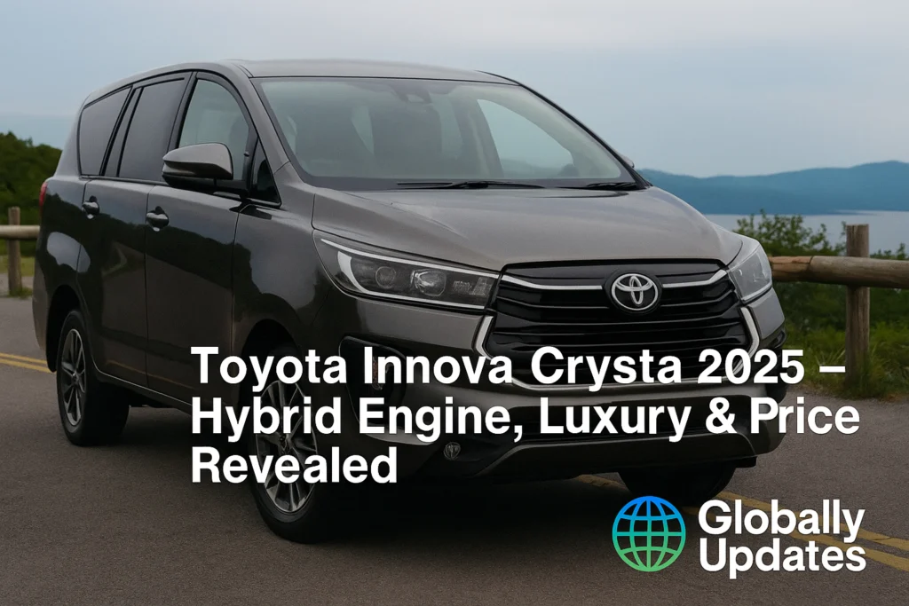 Toyota Innova Crysta 2025 – Hybrid, Price & Features
